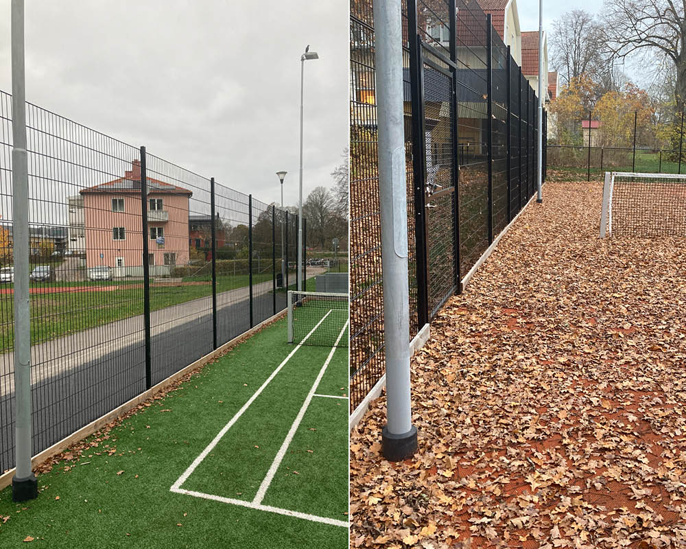 Steet light bases to recreational area, Torsås, Sweden - Greenpipe